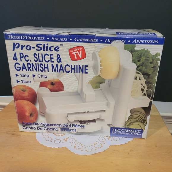 Pro-Slice | Kitchen | Vintage Proslice 4pc Slice And Garnish Machine ...